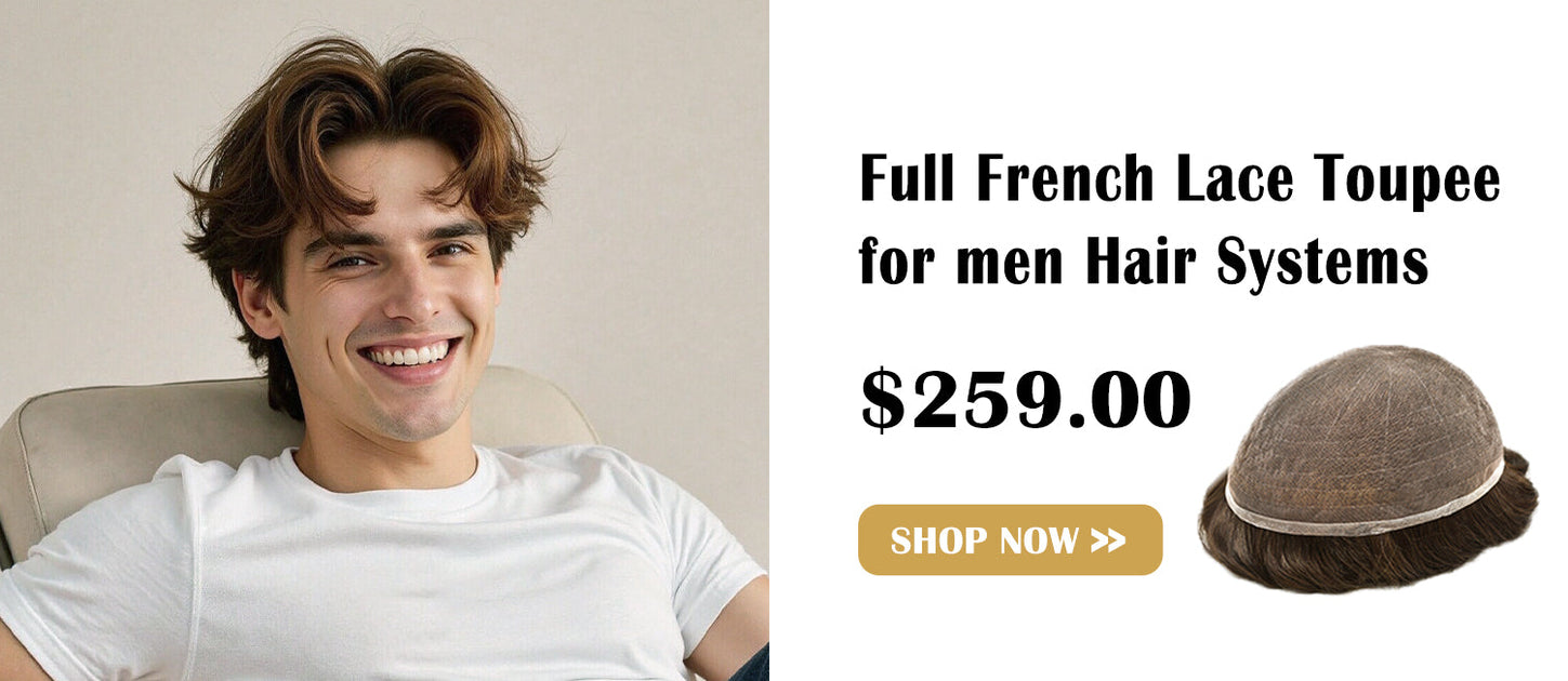 human hairpiece for men|mens toupee|men hair piece — Lyricalhair