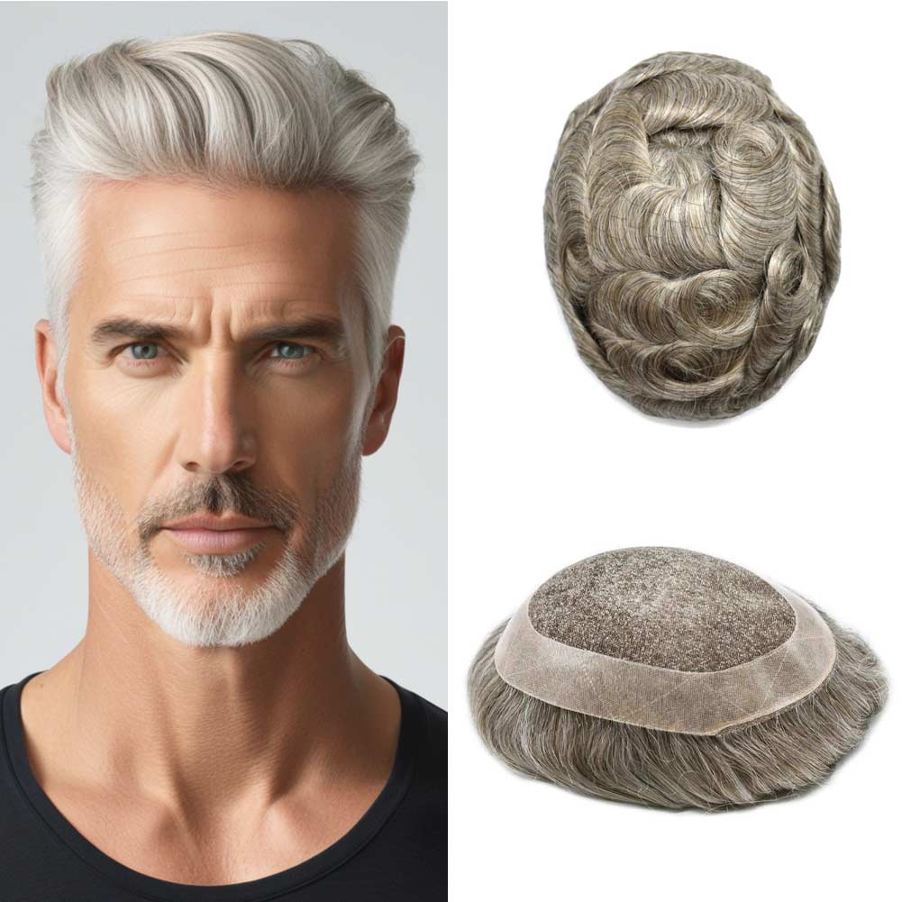 Mens toupee|Mens hairpiece|Hiar system for men — Lyricalhair